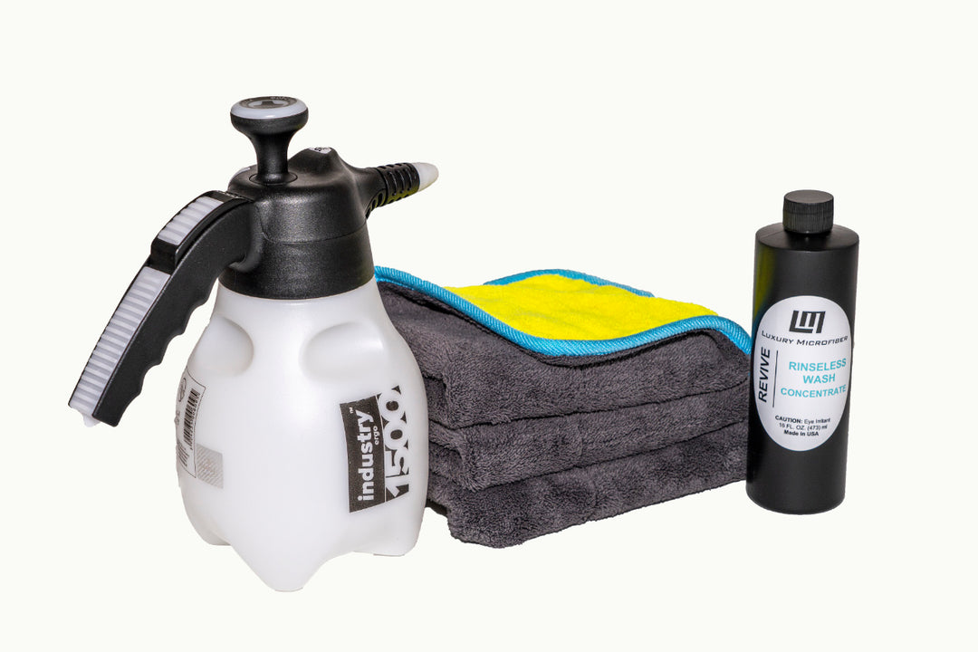 Rinseless Wash Package – Luxury Microfiber